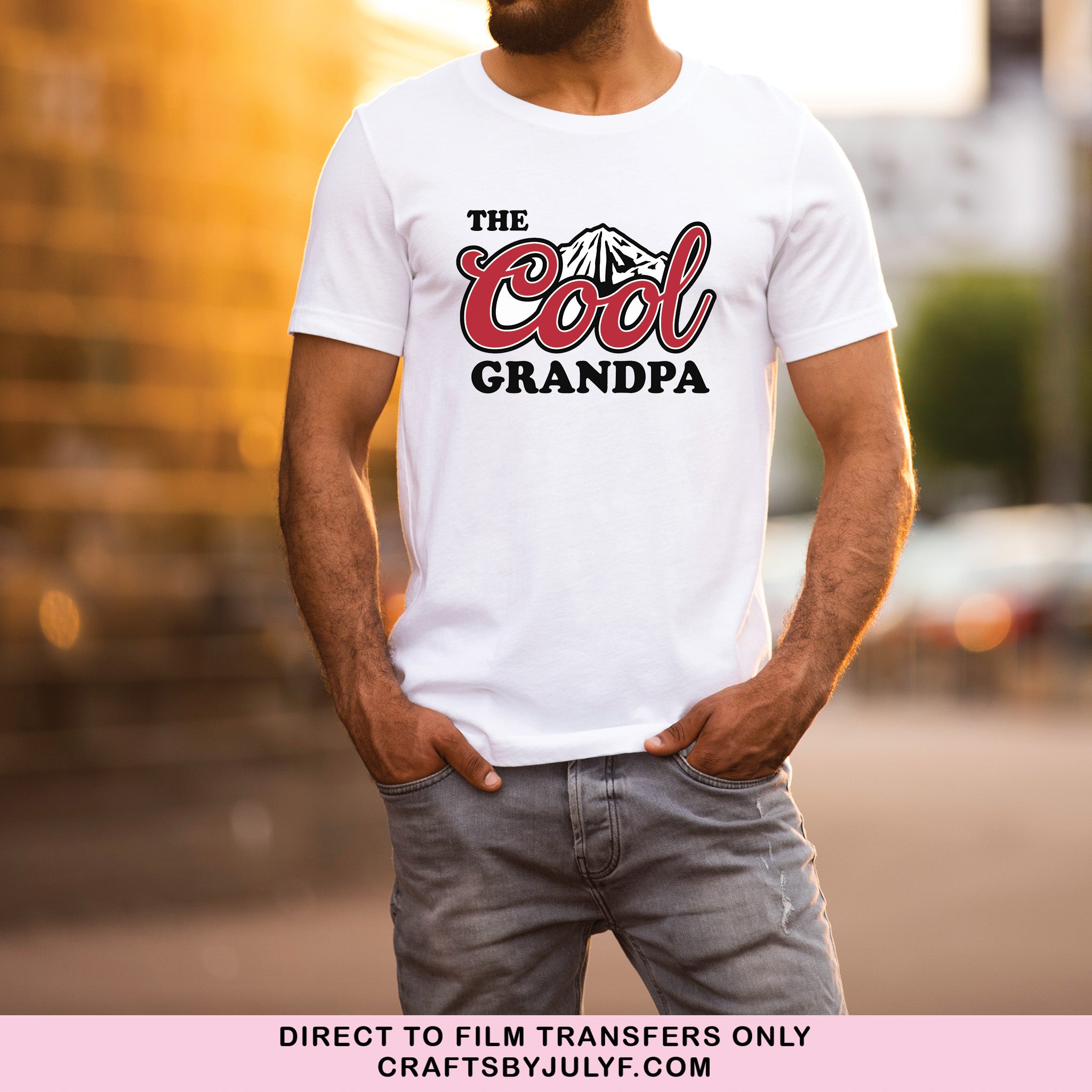 The Cool Grandpa - DTF Transfer – Crafts by Julyf